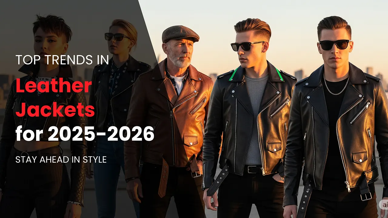 Top Trends in Leather Jackets for 2025-2026: Stay Ahead in Style